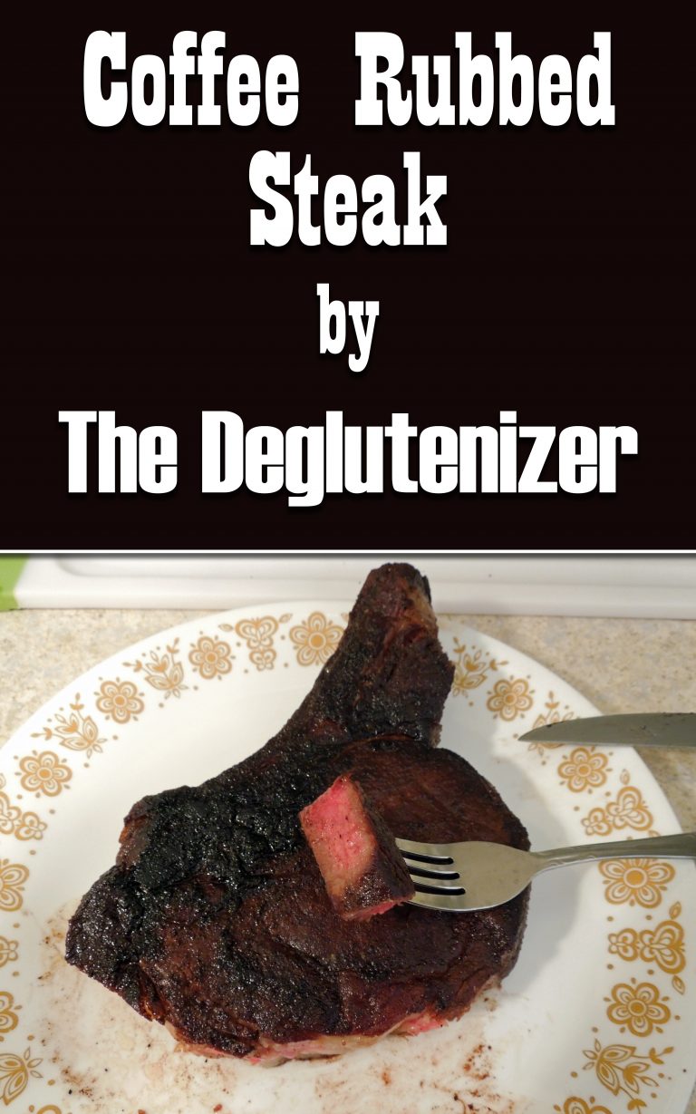How to Make Coffee Crusted Steaks - The Deglutenizer